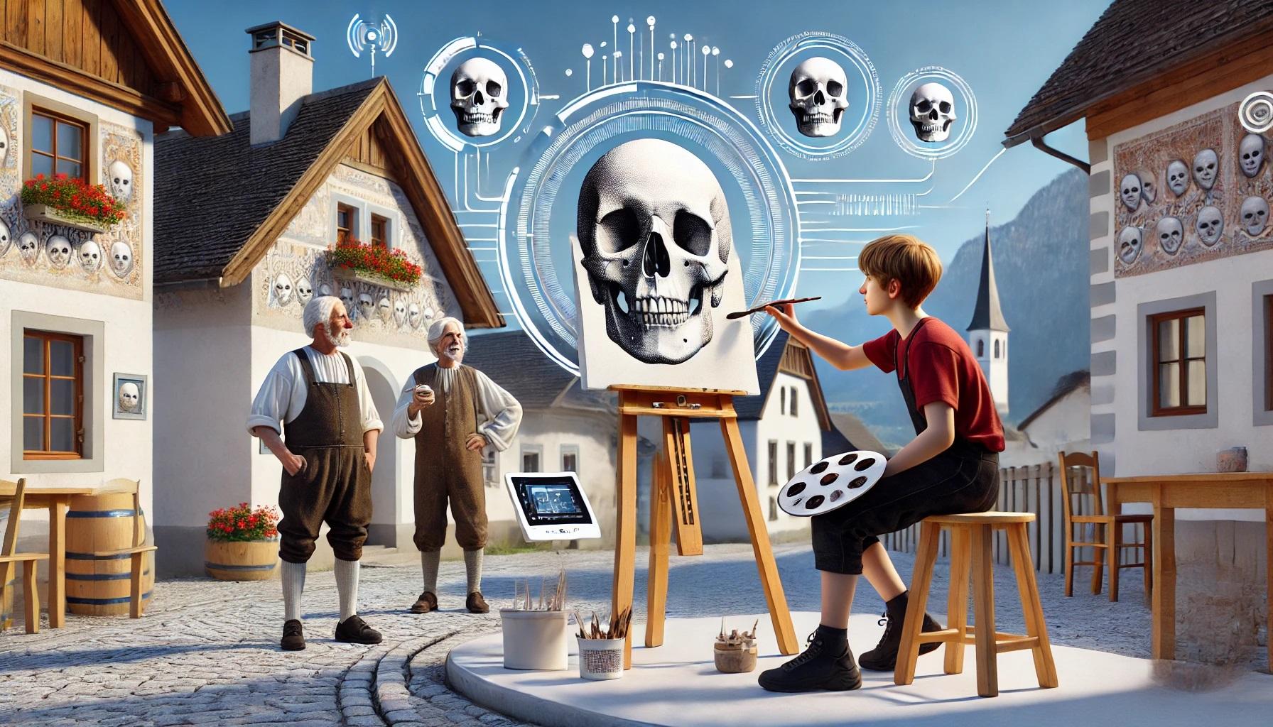 Hallstatt painting skulls: A Unique Tradition
