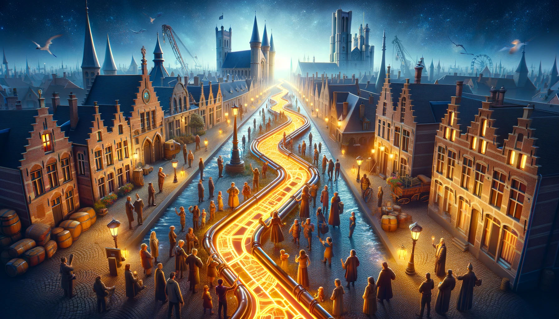 Bruges Beer Pipeline: A Marvel of Belgian Brewing Innovation