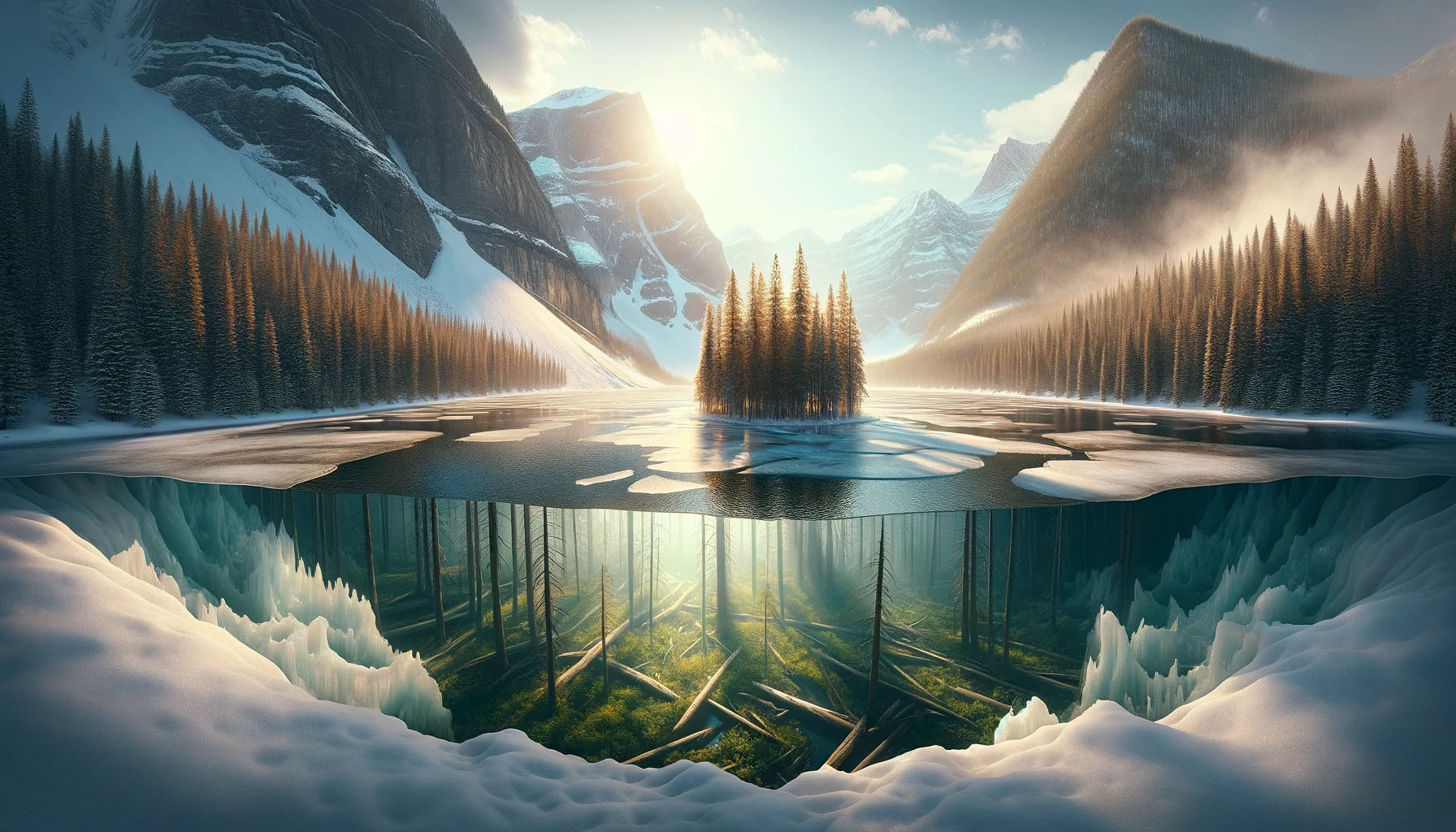 Lake Kaindy Underwater Forest: Kazakhstan's Hidden Marvel