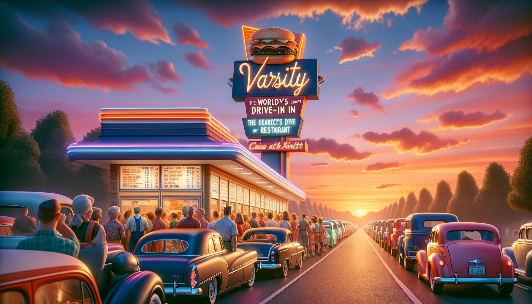 The Varsity Worlds Largest Drive-In