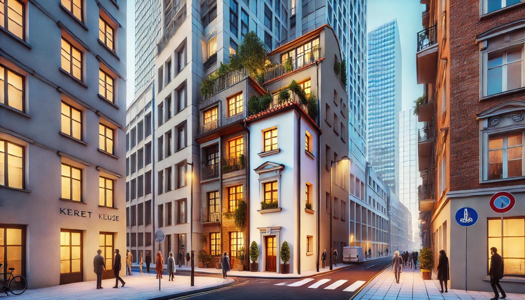 Poland narrowest house: Discover the Keret House in Warsaw